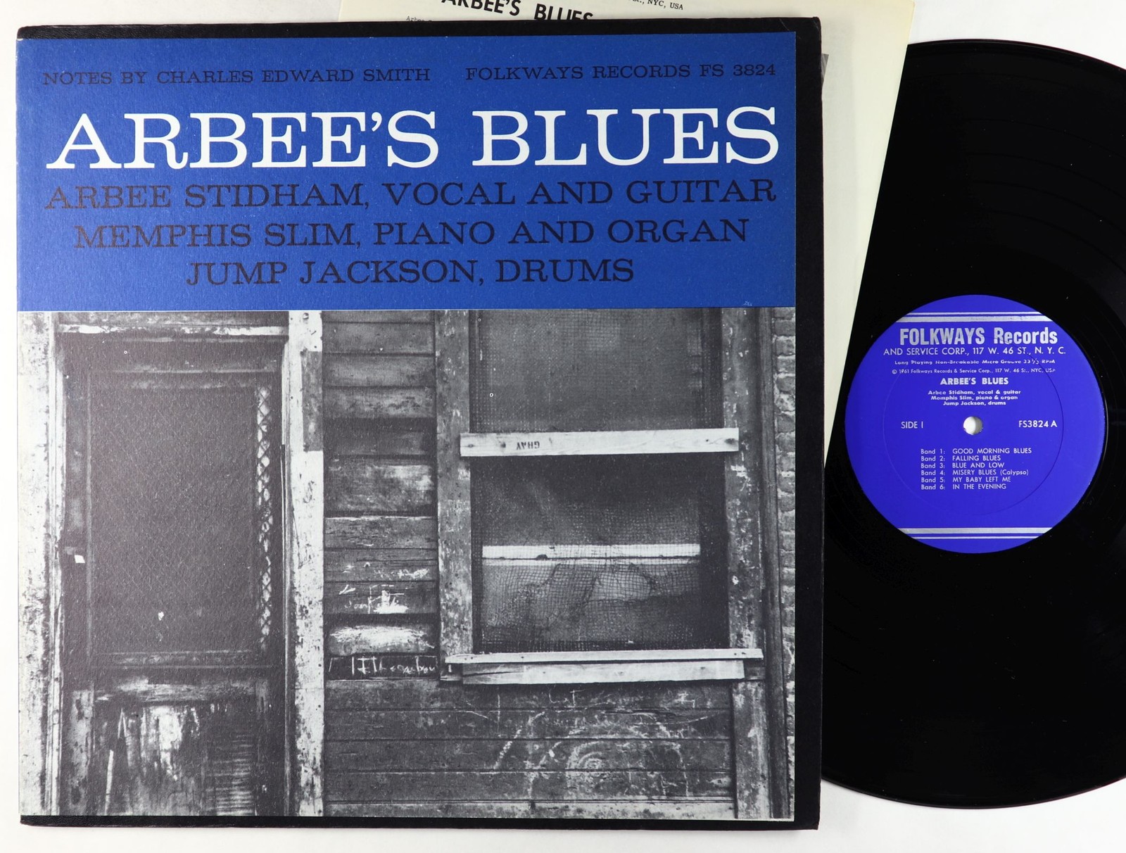 Arbee Stidham w/ Memphis Slim, Jump Jackson - Arbee's Blues LP ...