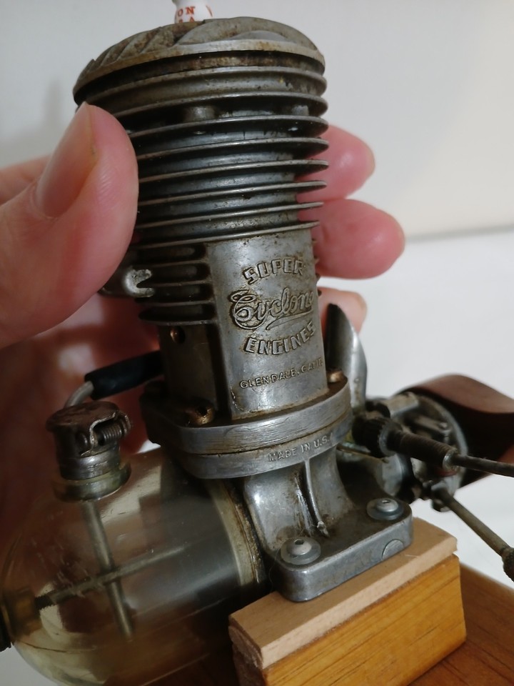 Vintage Super Cyclone Model Airplane Engine | eBay