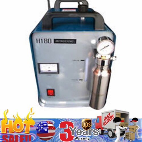 95L H180 Oxygen Hydrogen HHO Gas Flame Generator Torch Acrylic Polisher ...