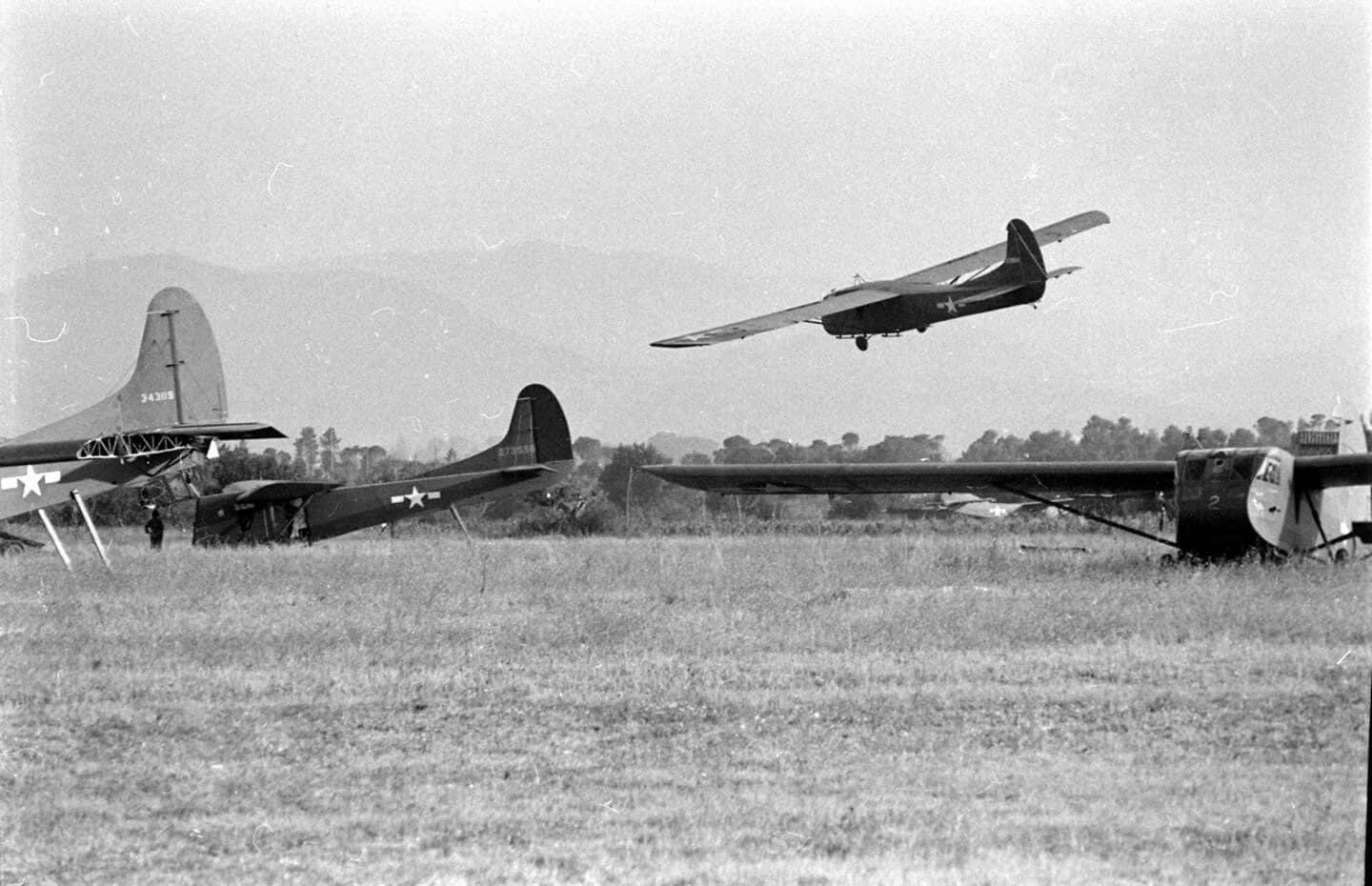 World War Two WWII Photo Allied Glider Operations Waco Horsa France ...
