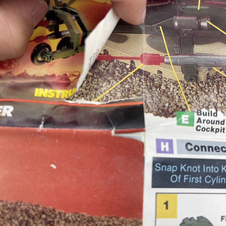 Vintage 80s Fisher Price Construx Building Toy Lot w/ Rare Case ...