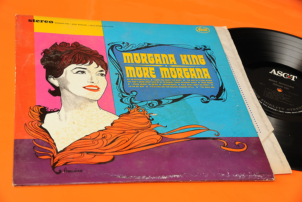 Morgana King LP More Morgana 1° St Orig USA Ascot Cover Standup | eBay