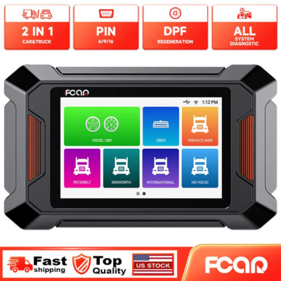 Diesel Heavy Duty Truck Diagnostic Scanner DPF Regen for Freightliner ...
