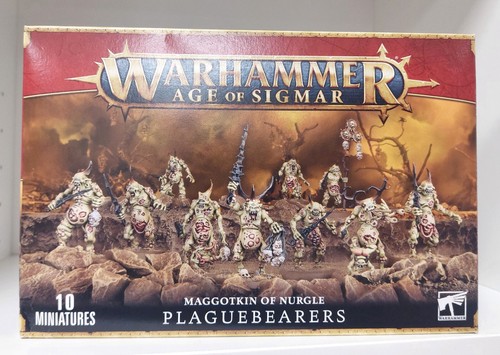 Warhammer Age Of Sigmar Maggotkin Of Nurgle Plaguebearers Single Models ...