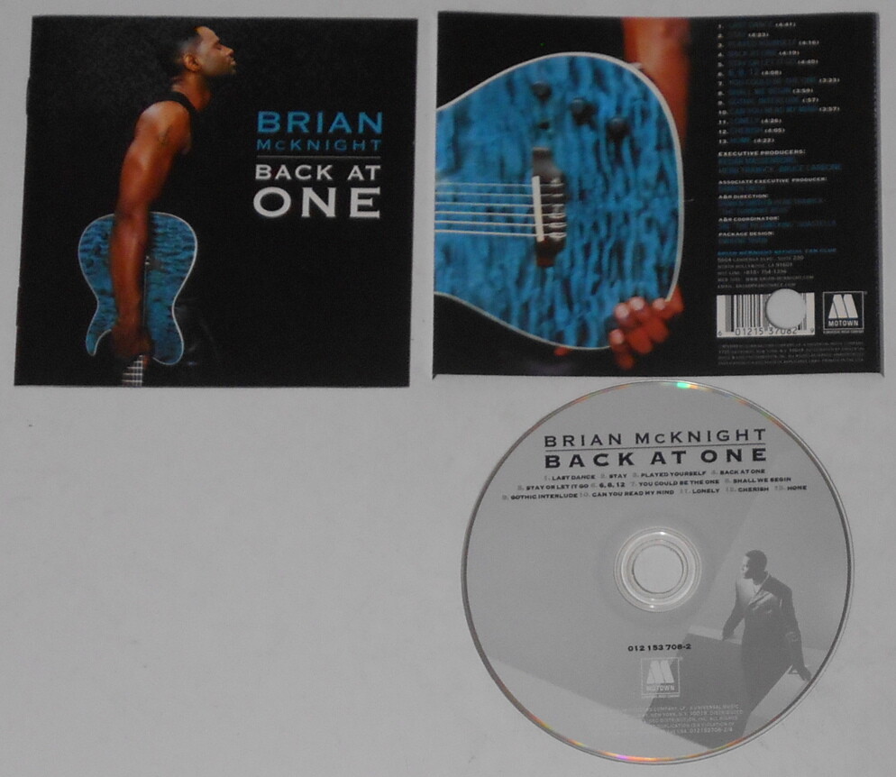 Brian McKnight - Back at One - U.S cd | eBay