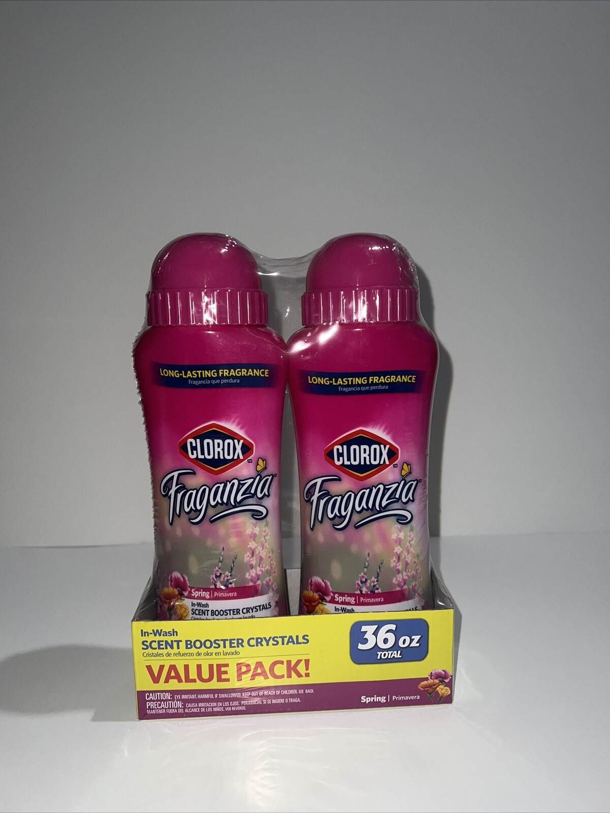 2-PACK Clorox Fraganzia In Wash Scent Booster Crystal Spring/Primavera ...