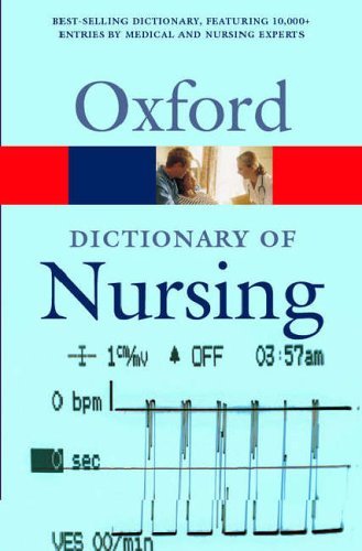 A Dictionary of Nursing (Oxford Paperback Reference). 9780198608 | eBay