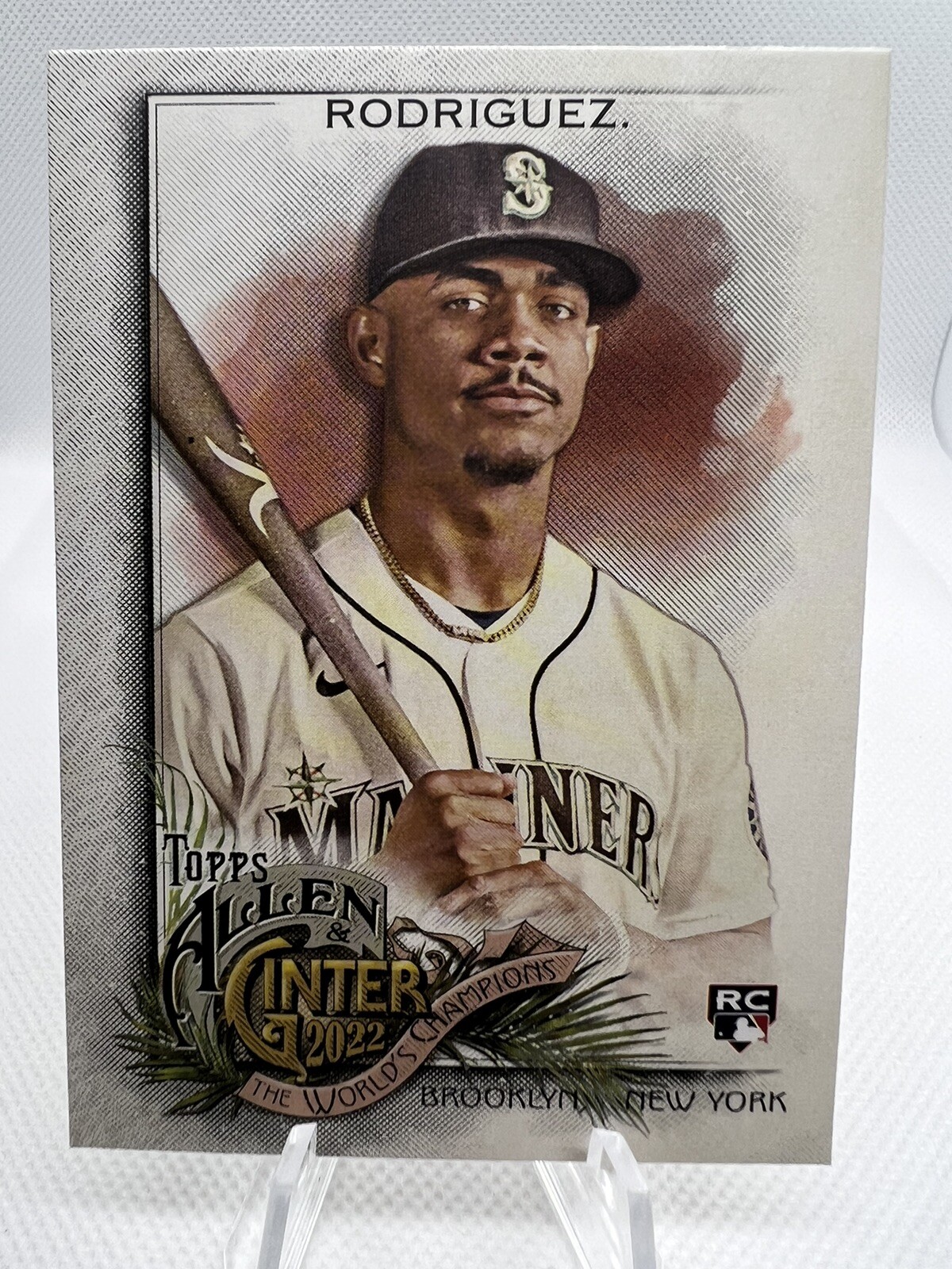 2022 TOPPS ALLEN AND GINTER #221 JULIO RODRIGUEZ (RC) | eBay