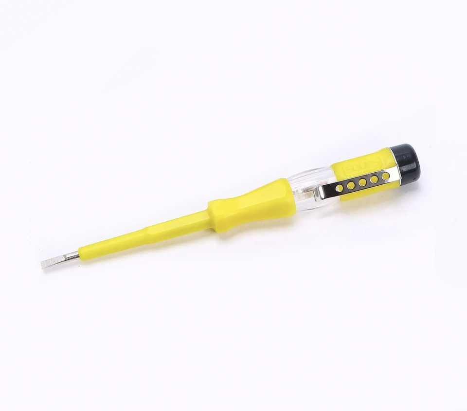 Mains Circuit Tester Screw Driver Voltage Pen Electrical Test ...