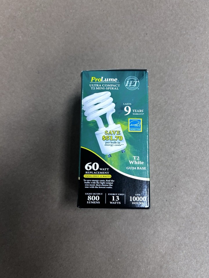 REPLACEMENT BULB LIGHT PANASONIC MLS13GU35 13W 120V GU24 HALCO 35k ...