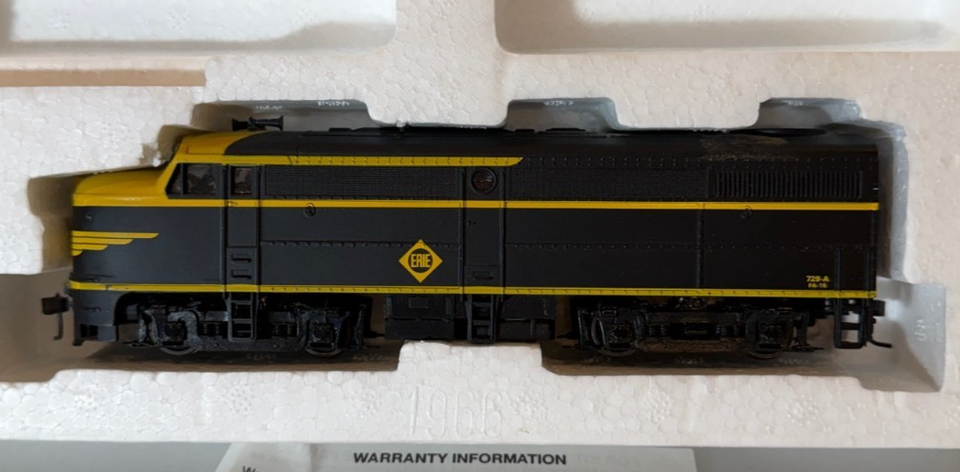 🚂 Walthers Trainline Alco HO Erie FA-1 Diesel Locomotive #729 🚂 | eBay