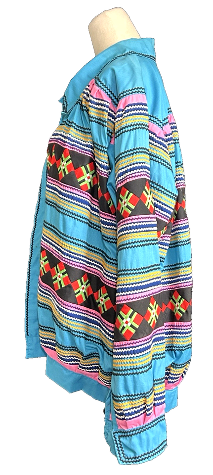 Vintage Handmade Seminole Indian Native American Jacket Mid Century ...