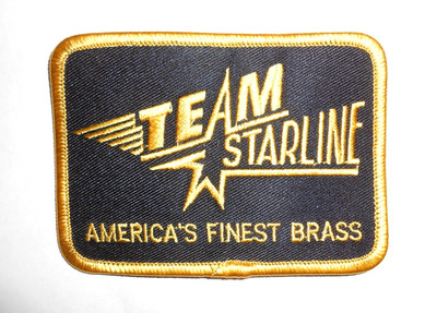 STARLINE BRASS TEAM STARLINE AMERICA'S FINEST BRASS SHOOTING PATCH *L ...