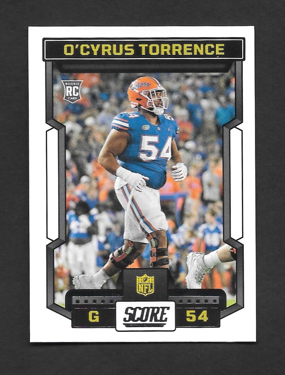2023 Score Football O'CYRUS TORRENCE RC Base Rookie -NFL- #398 | eBay