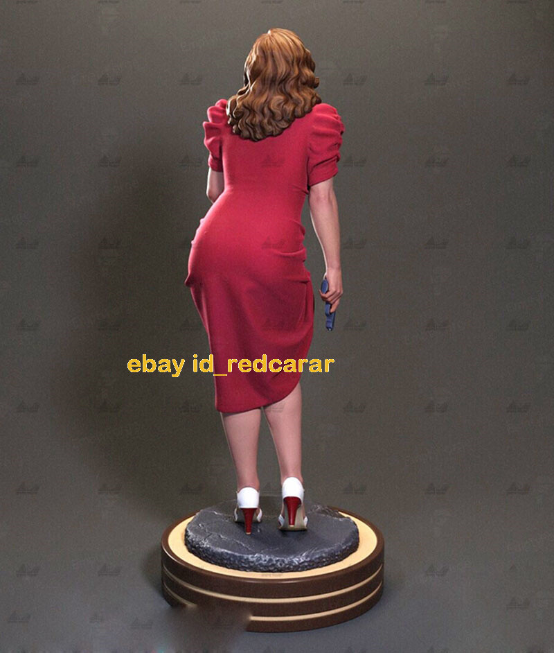 Agent Peggy Carter 3D Print Figure Model Kit Unpained Unassembled ...