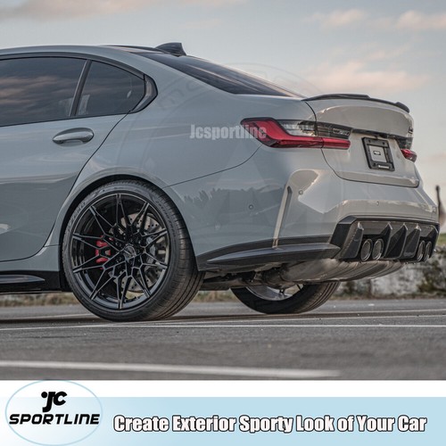 For BMW G82 M4 Coupe 2021-23 Real Carbon Rear Bumper Splitters Flaps ...