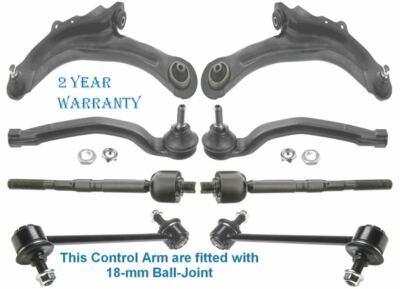 RENAULT GRAND SCENIC II CONTROL ARM + DROP LINK SWAY & TIE ROD END 03 ...