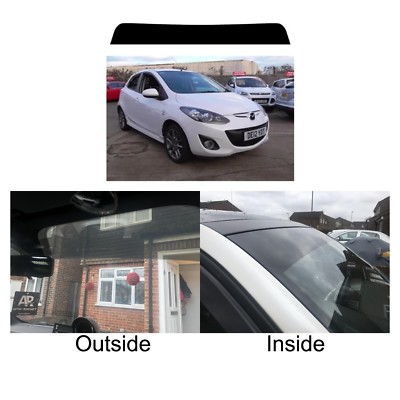 Mazda Sunstrip for an Mazda 2 2007 to 2014 - pre cut, Easy Fit Window ...