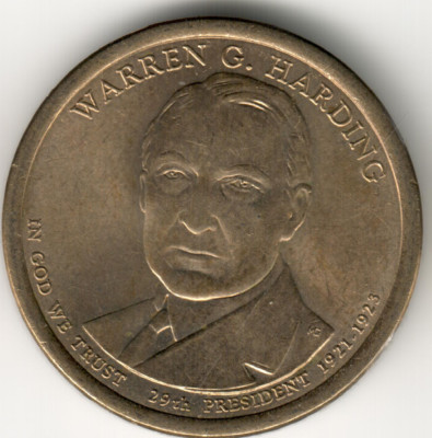 USA - 2014D - 1$ Presidential - Warren G. Harding - Rare & NIFC ...