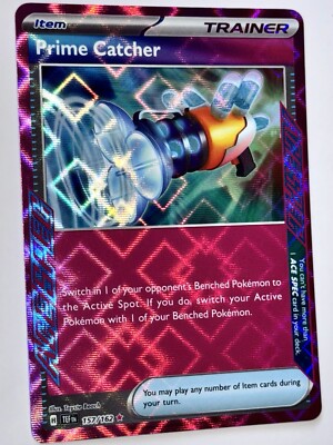 Pokémon TCG - Prime Catcher 157/162 Ace Spec Scarlet & Violet: Temporal ...