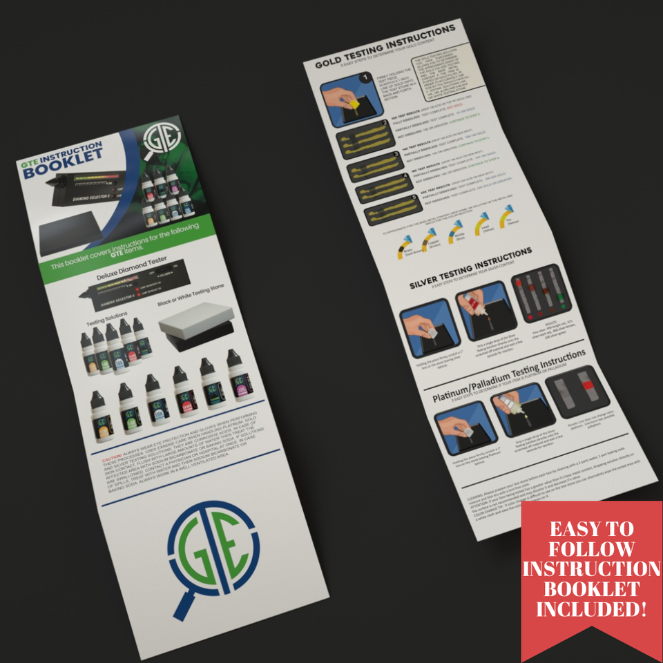 14K Gold Testing Solution Gold Testing Acids Check Gold Authenticity 12 ...