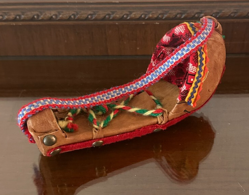 Antique Sami Laplander Doll Cradle Papoose Gietkka Hand Made Folk ...