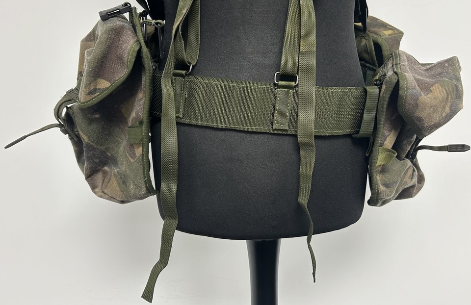 British Military Issue DPM Camo PLCE Full Webbing Rig Belt System | eBay