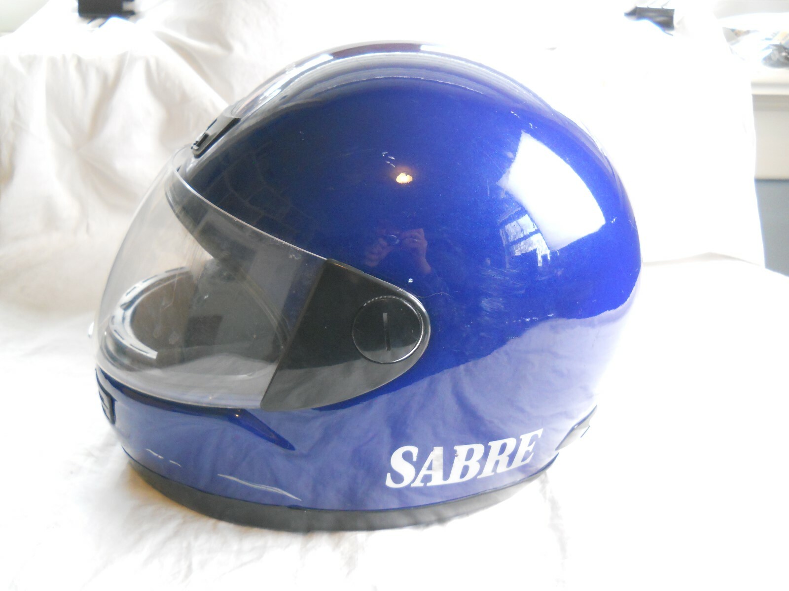 Vintage Sabre i5000, Snowmobile / Motorcycle Helmet, Size Large, Blue ...