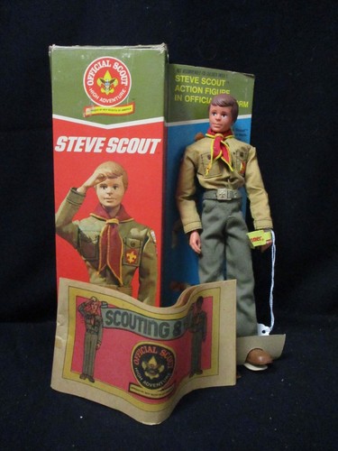 10" Vintage Kenner Steve Scout in Original Box | eBay