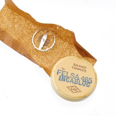 Felsa 400, 465, 472 Balance Complete Watch Part Bestfit 721/250 ...