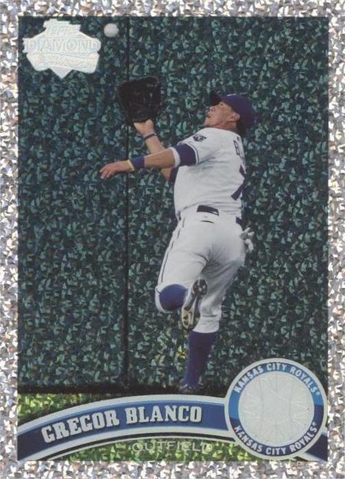 2011 Topps - Gregor Blanco #101 Platinum Diamond Anniversary for sale ...