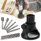 For Dremel Rotary Multi Tool Cutting Guide HSS Router Drill Bits Kit ...