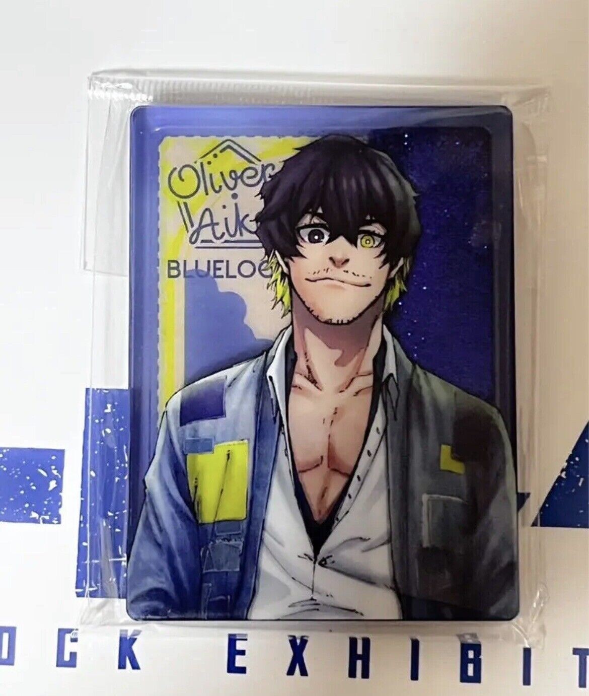 Blue Lock Exhibition 2023 in Niigata Oliver Aiku Prism Acrylic Block ...