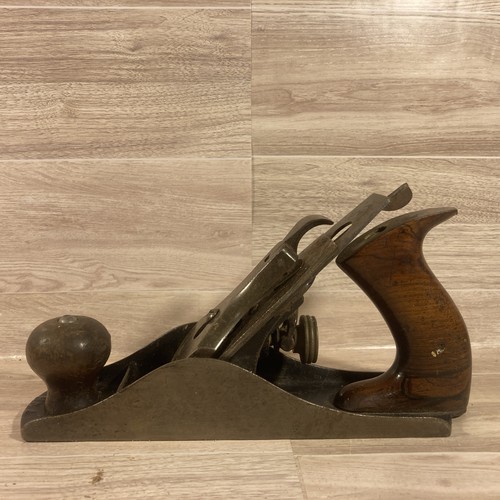 VINTAGE STANLEY BAILEY PLANE No. 4 TYPE 5 1867 Patent Date Solid Handle ...