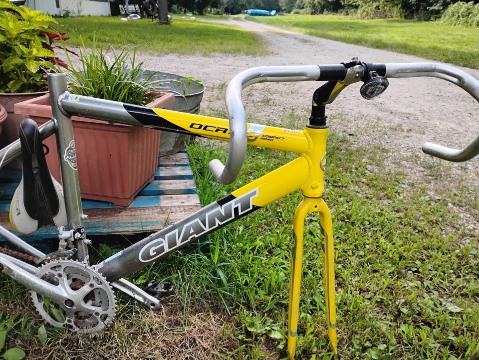 Vintage Giant OCR3 Mountain Bike Frame w/seat compact | eBay