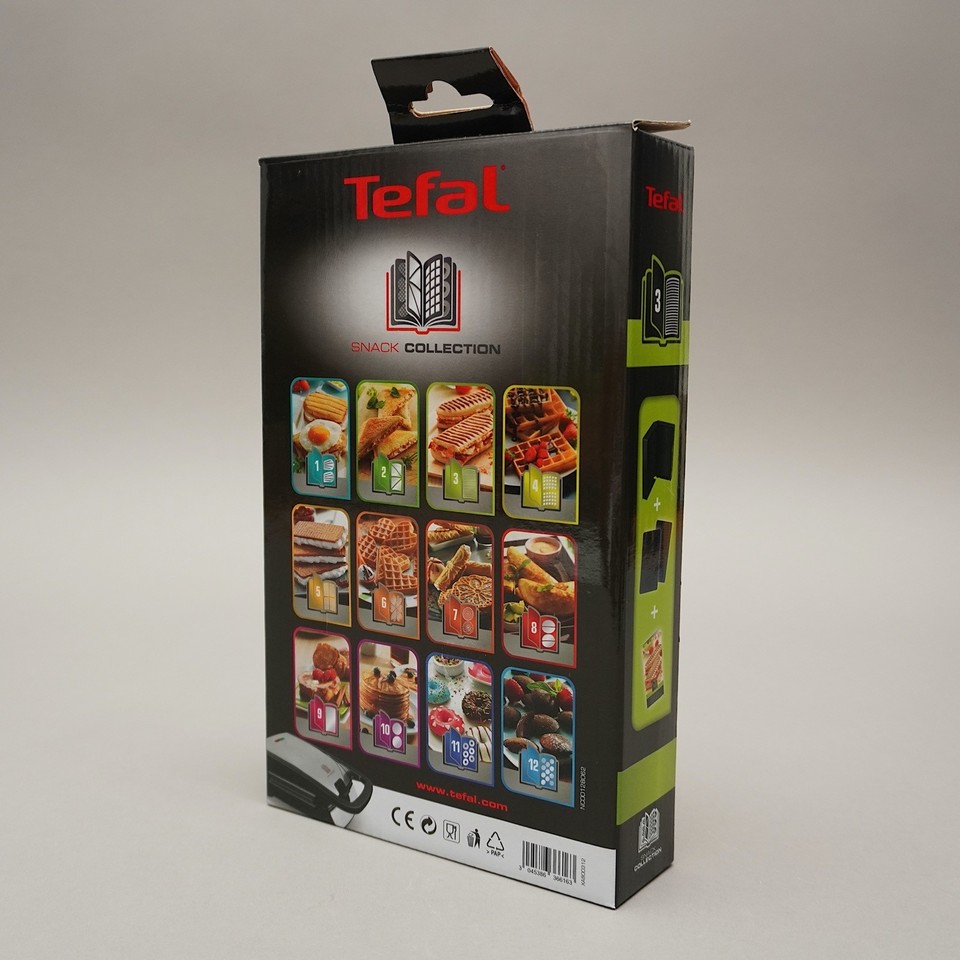 Tefal Snack Collection 2 Plates No.3 Unused in Original Packaging 1 ...