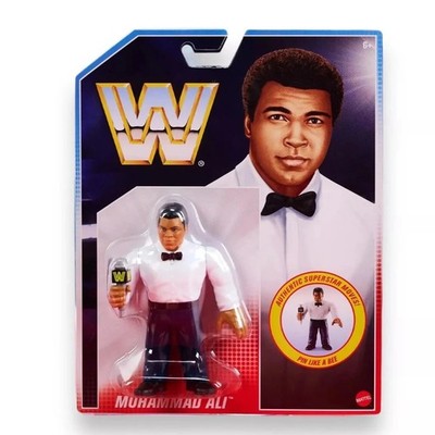 WWE WWF Mattel Retro Muhammad Ali Action Figure Brand New | eBay