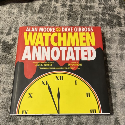 Watchmen Annotated Hardcover HC Alan Moore Dave Gibbons DC 2017 OMNIBUS ...