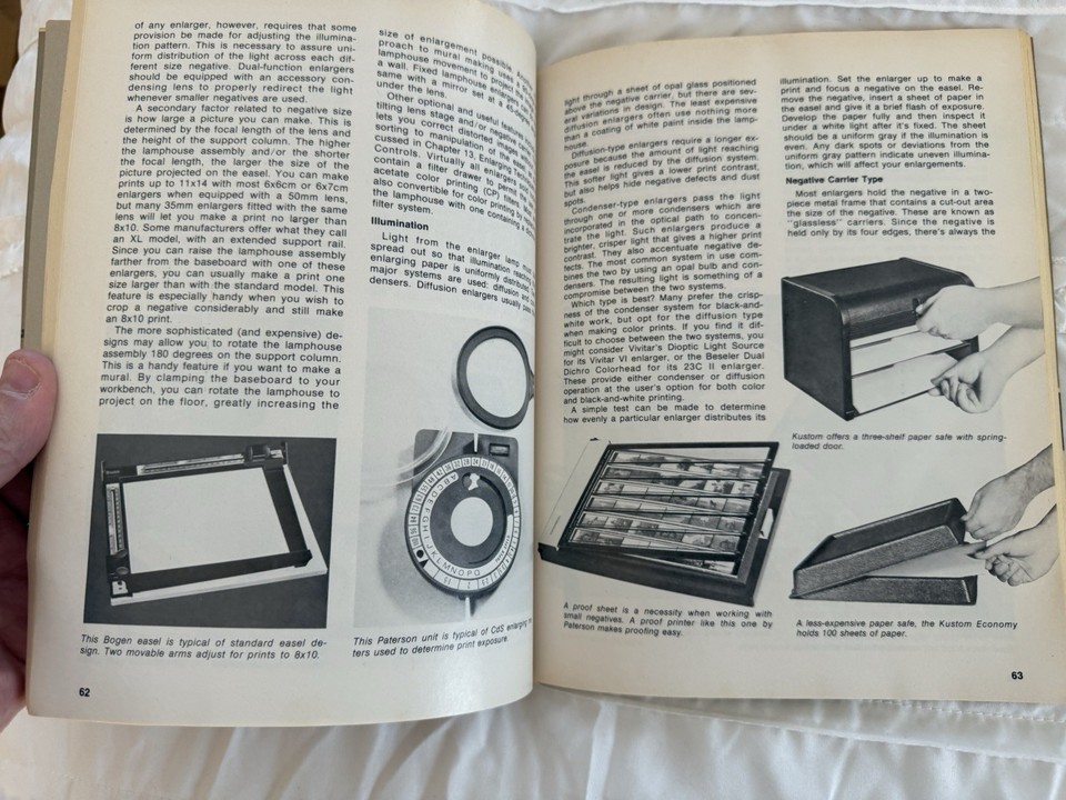 Vintage Darkroom Photography Books – Amphphoto Course + Darkroom Guide ...