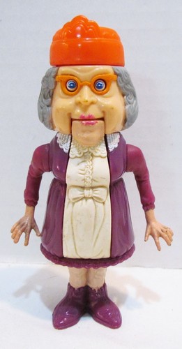 KENNER REAL GHOSTBUSTERS 1988 HAUNTED HUMANS GRANNY GROSS ACTION FIGURE ...