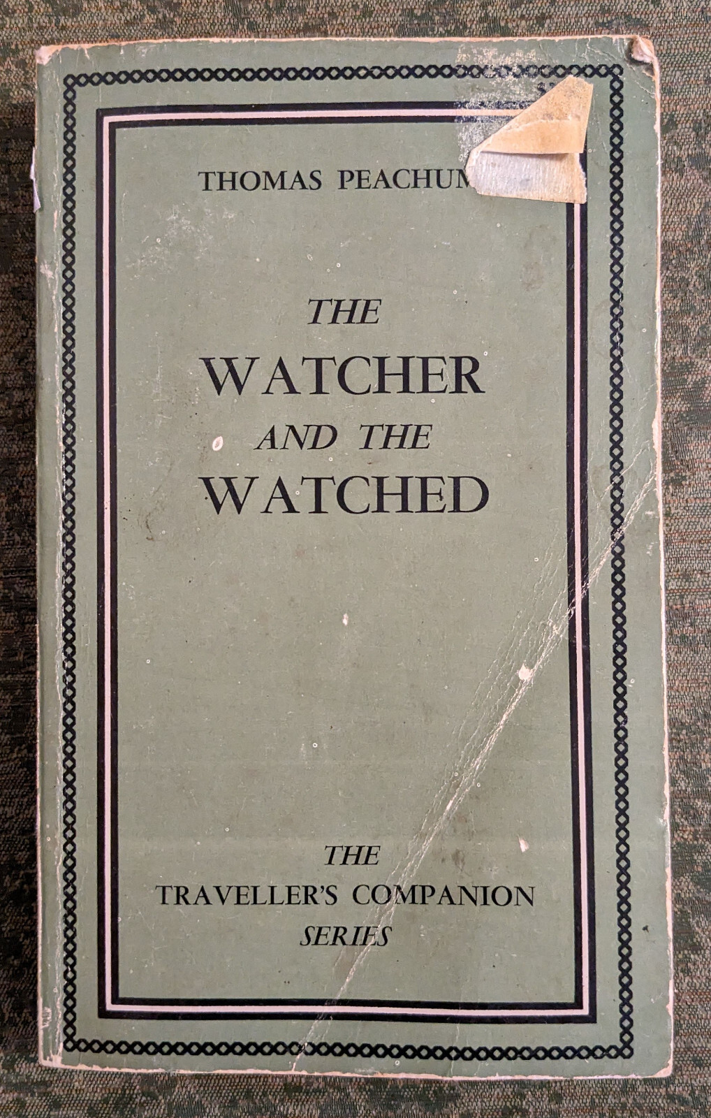 The Watcher and the Watched by Thomas Peachum - paperback book - 1967 ...