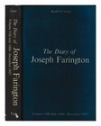 FARINGTON, JOSEPH 1747-1821 The diary of Joseph Farington / edited by ...