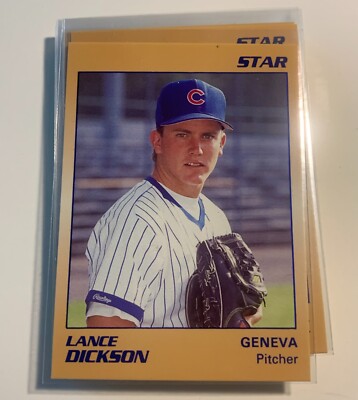 LANCE DICKSON 1990 Star Geneva Cubs | eBay