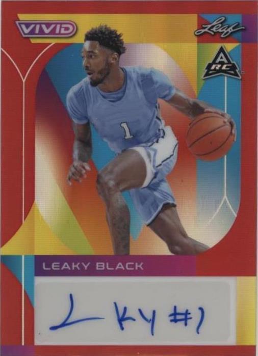 2022-23 Leaf Vivid - Leaky Black #BA-LB1 Red /35 (AU, RC) for sale ...