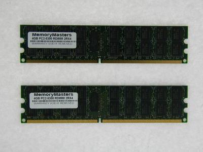 8GB (2x4GB) Memory RAM Compatible with Dell PowerEdge 2800 DDR2 dual ...