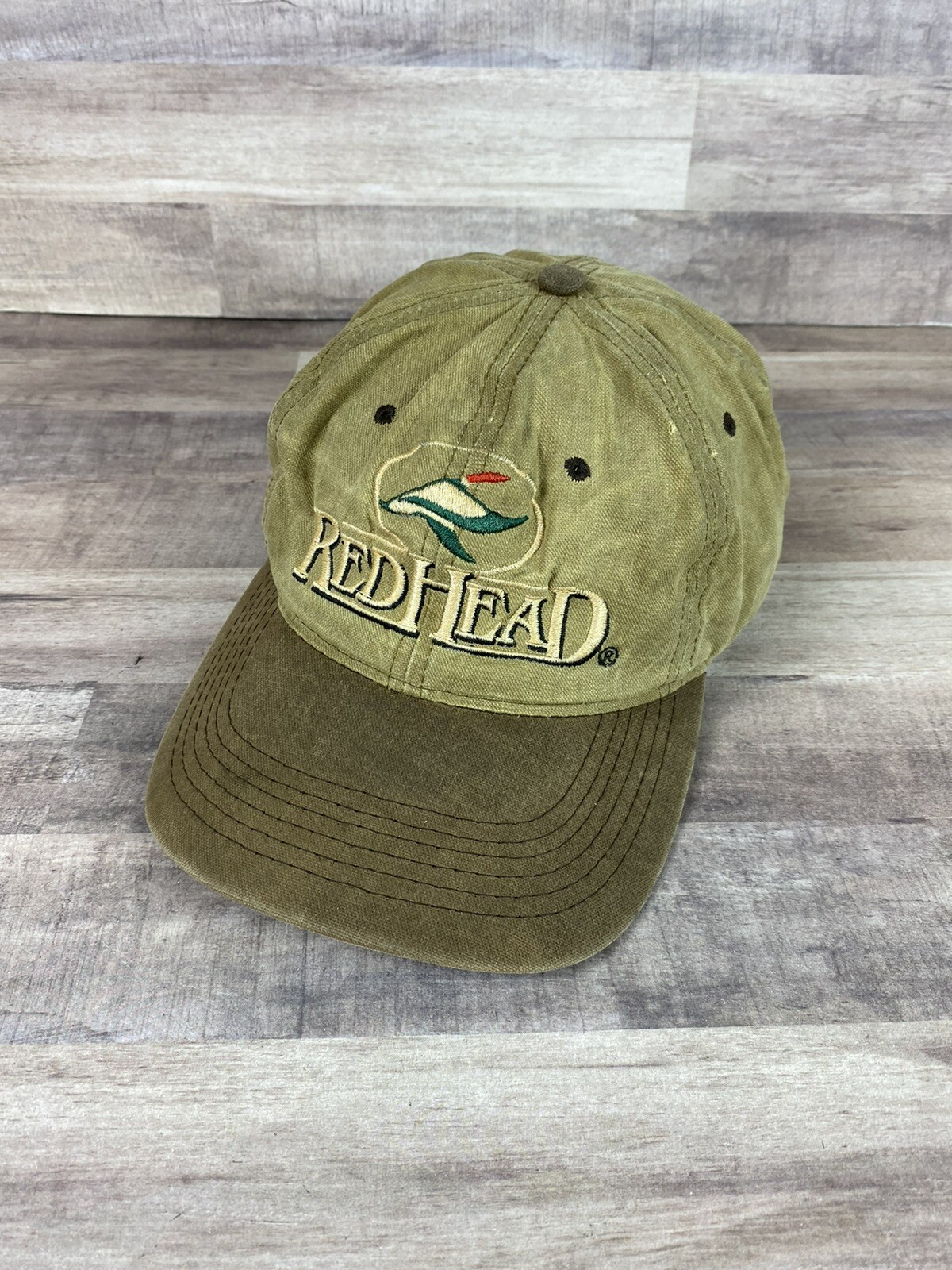 Vintage RedHead Craftsman Hat USA MADE Adjustable Sna… - Gem