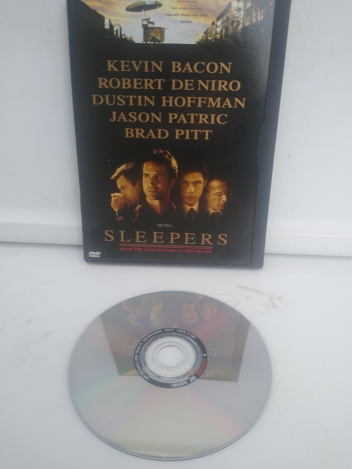 Sleepers DVD 1996 Widescreen Kevin Bacon Robert De Niro Dustin Hoffman ...