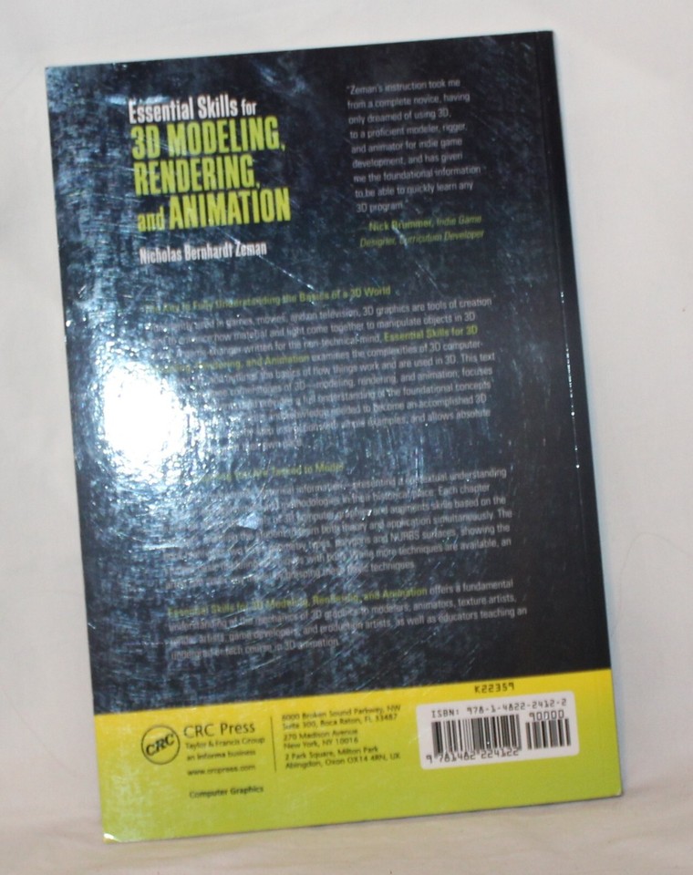 ESSENTIAL SKILLS FOR 3D MODELING, RENDERING, & ANIMATION Nic Bernhardt ...