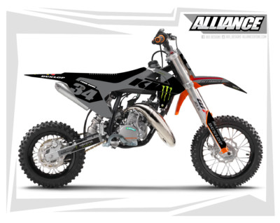 2016-2019 KTM SX65 SX 65 Graphics Kit Decal Kit KTM SX65 65SX DECALS ...
