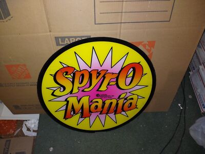spyro mania arcade redemption sign parts #533 | eBay